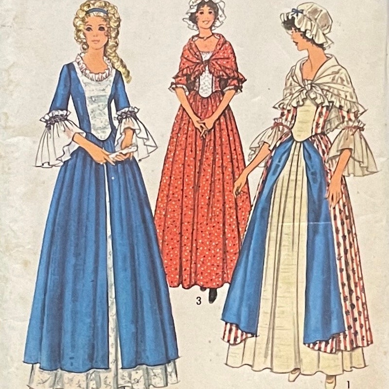 Colonial Dress - Etsy