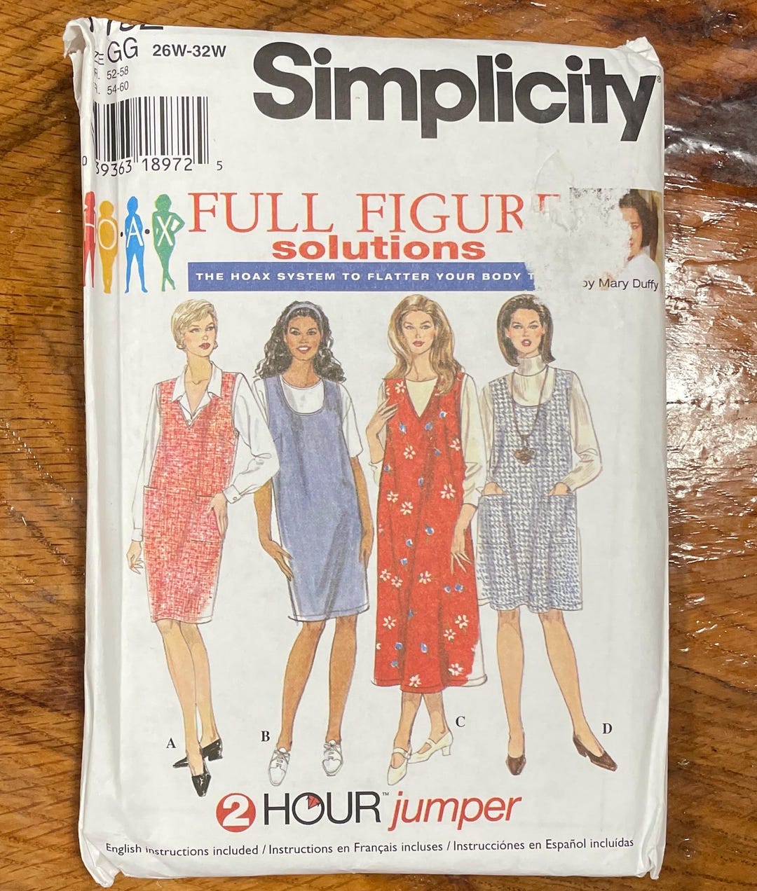 Easy Womens 2 Hour Jumper Pattern, Simplicity 7162, UNCUT - Etsy