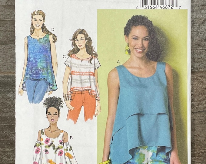 Loose Fitting Pullover Top Pattern, Princess Seams, Peasant Blouse ...