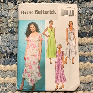 Pull on Skirt and Top Pattern, Simplicity 4184, UNCUT - Etsy