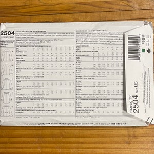 Misses Unlined Jacket Pattern, Simplicity 2504, UNCUT - Etsy