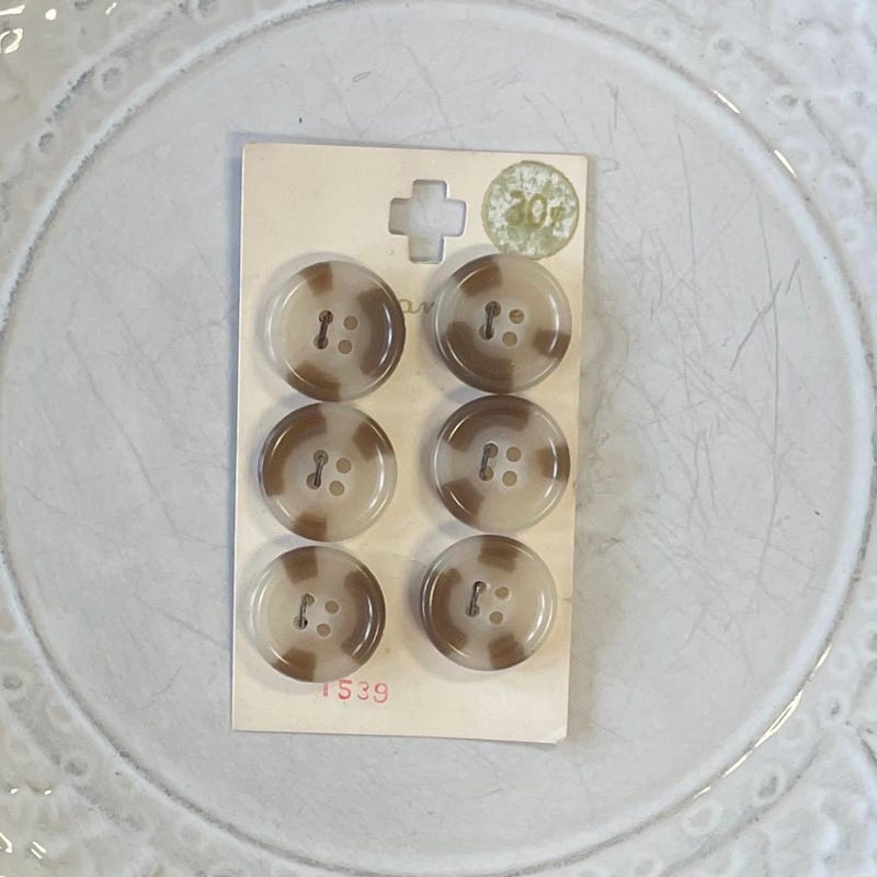 Two Tone Buttons - Etsy