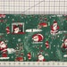 Santa Claus Cotton Fabric, Twas, Riley Blake, Silver Metallic Accents ...