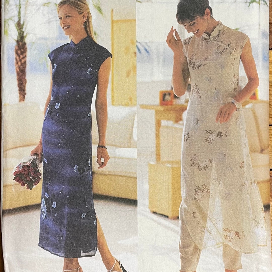 Vintage A Line Dress, Slip and Pants Pattern, Butterick 6057, David ...