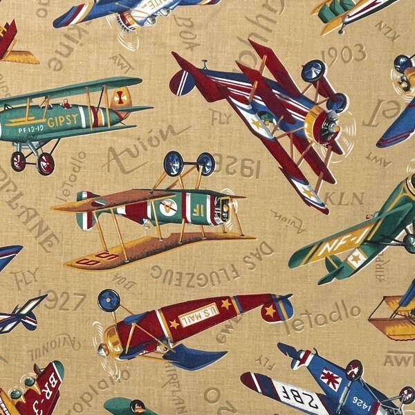 Airplane Fabric - Etsy