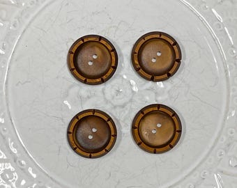 200 Vintage Brown Buttons Lot - Etsy