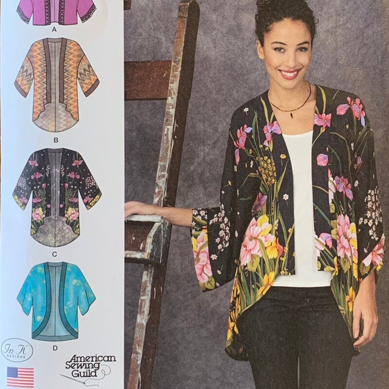 Kimono Jacket Pattern - Etsy