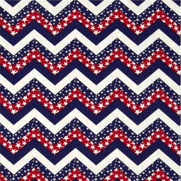 Red Chevron Fabric - Etsy