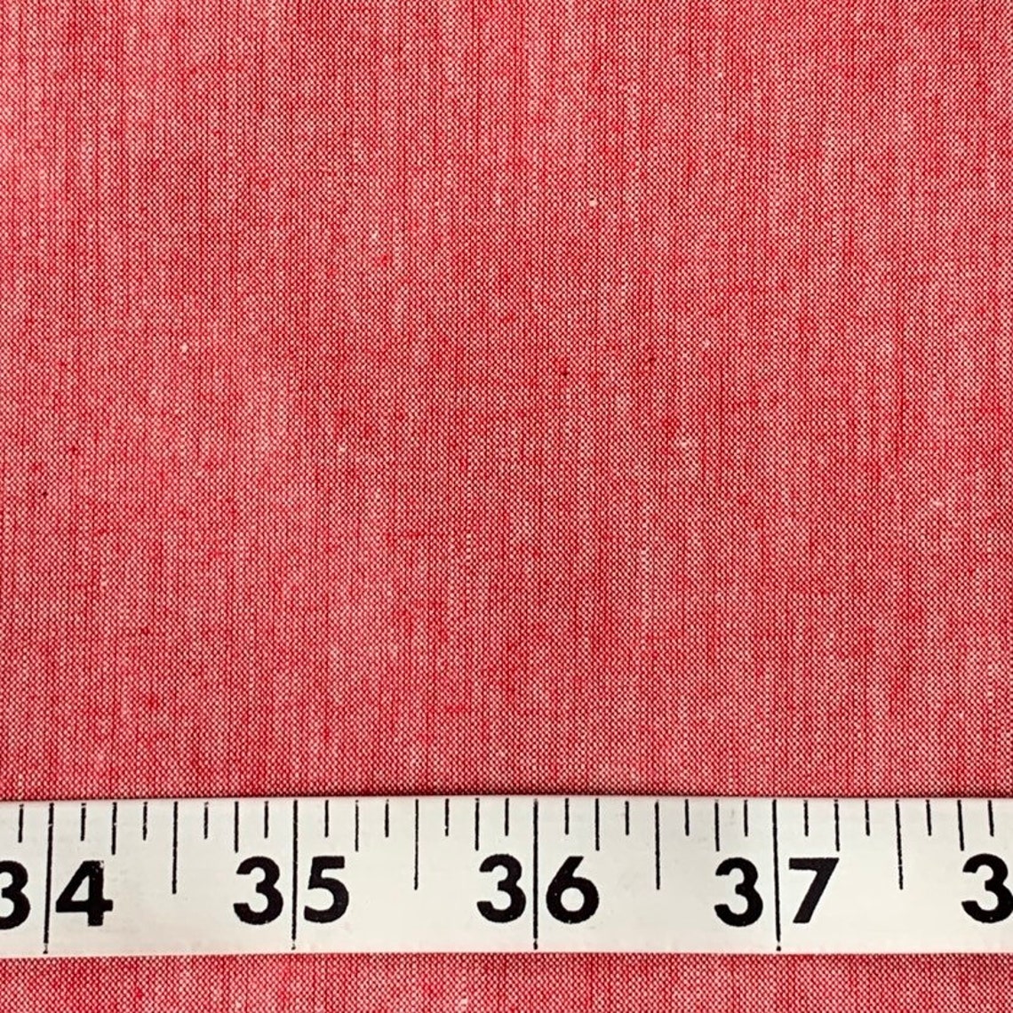 Light Weight Red Cotton Chambray Fabric Western - Etsy