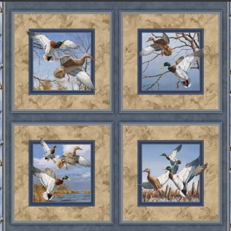 Pillow Panel Duck - Etsy