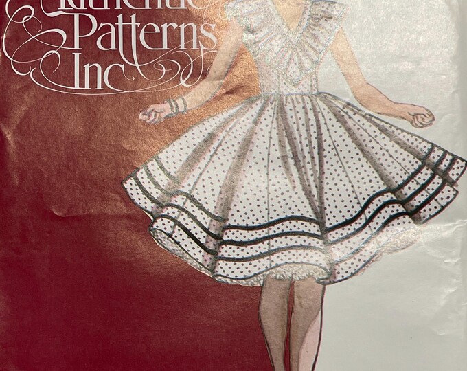 Vintage Square Dance Dress Pattern by Authentic Patterns Inc. - Etsy