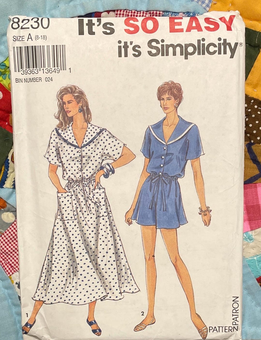 Misses Dress and Jumpsuit Pattern, Simplicity 8230, UNCUT - Etsy