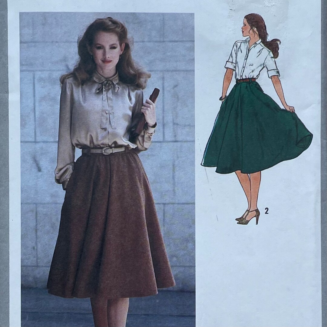 Vintage Skirt and Top Pattern Simplicity 9240 UNCUT - Etsy