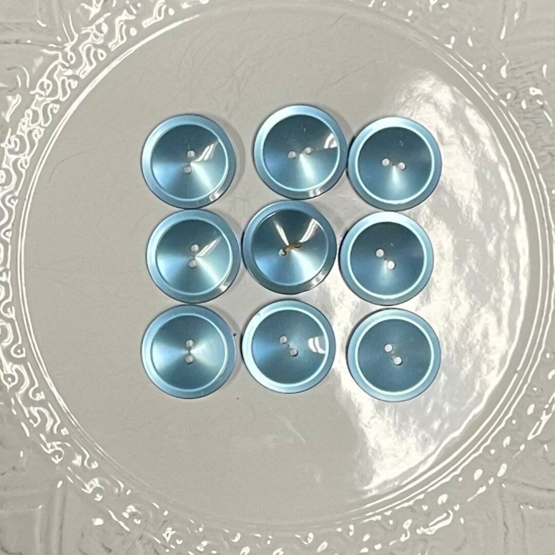 Vintage Blue Loose Buttons - Etsy