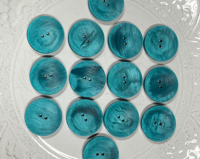 Vintage Teal Green Loose Buttons - Etsy