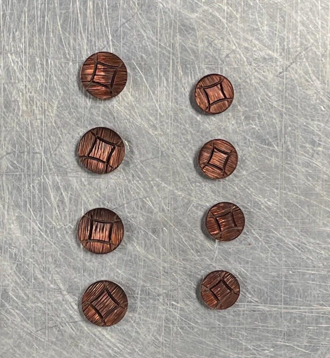 Vintage Brown Loose Buttons - Etsy