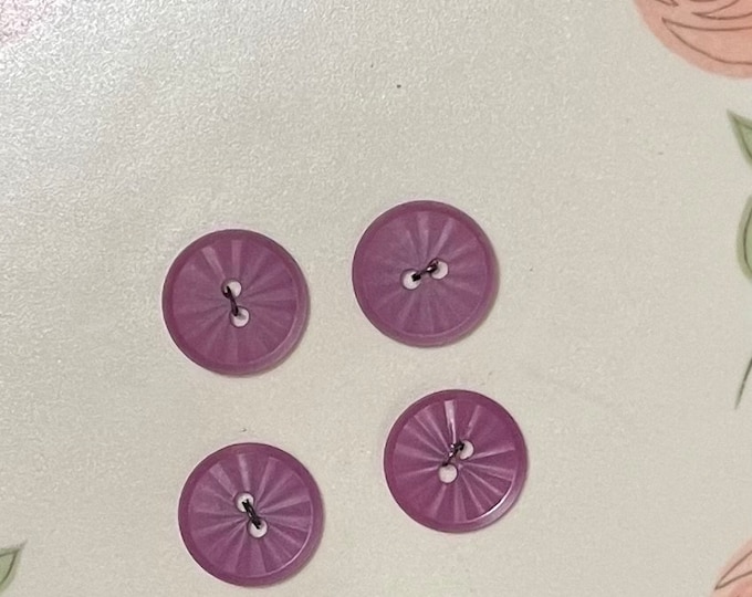 Vintage Purple Buttons - Etsy