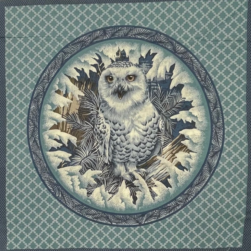 Owl Cotton Fabric - Etsy
