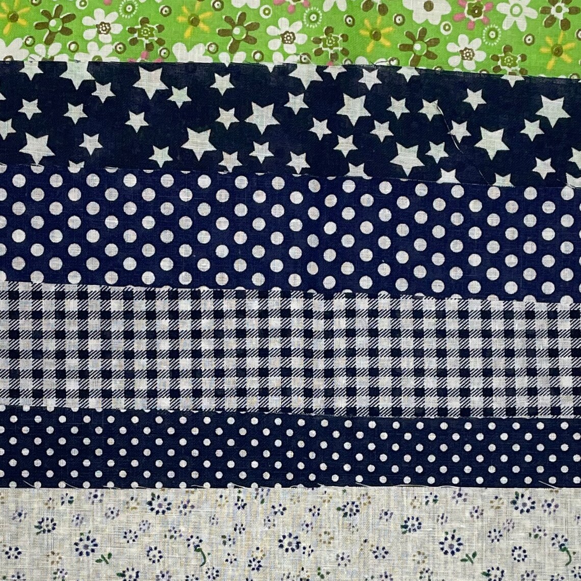 Fourteen Piece Cotton Calico Fabric Lot - Etsy