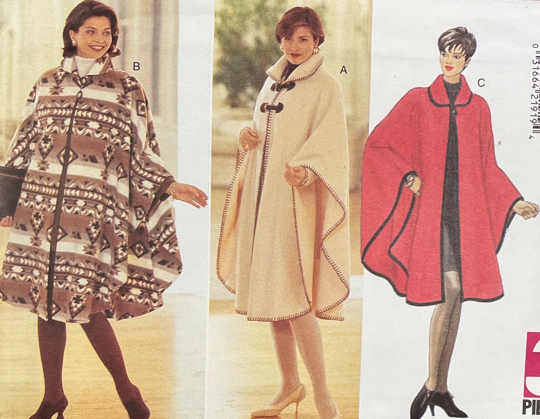 Vintage Oversized Unlined Coat Pattern, Butterick 4099, UNCUT - Etsy