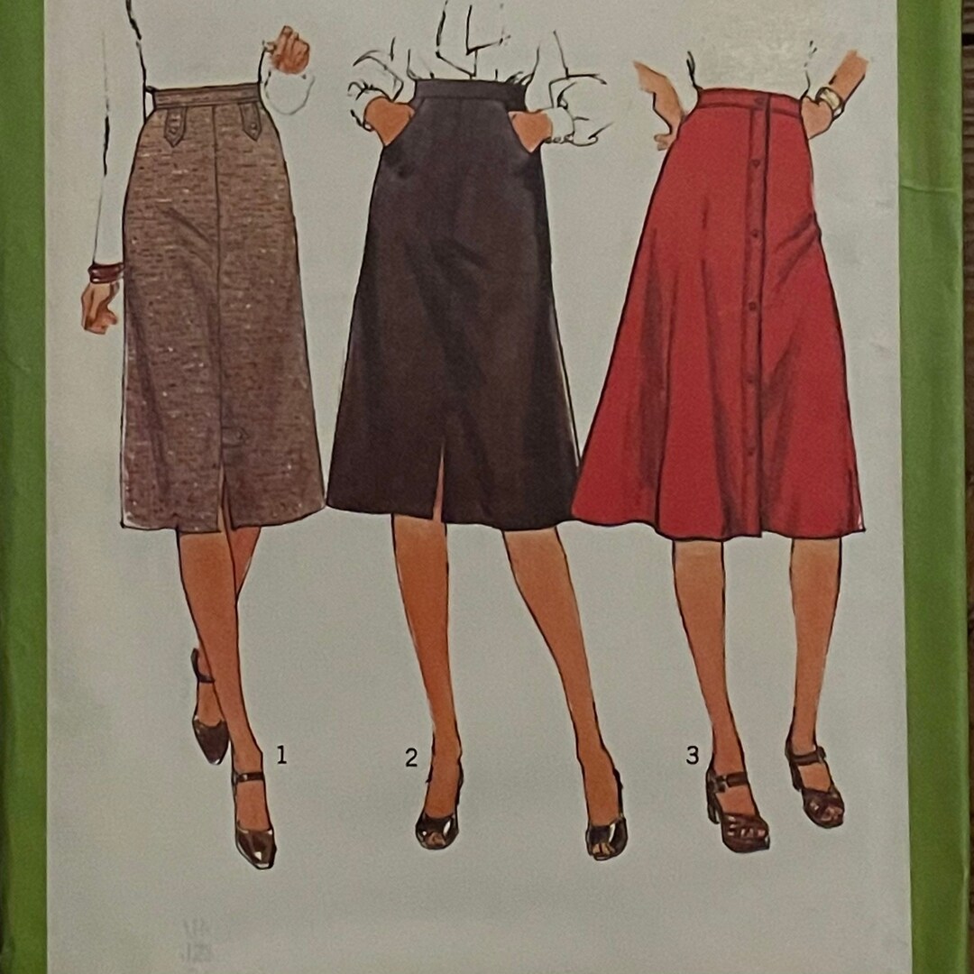 Vintage Skirt Pattern, Simplicity 8241, UNCUT - Etsy
