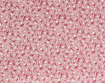 Vintage Orange Calico Fabric, Small Print Floral - Etsy