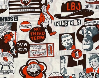 Political Fabric | Etsy