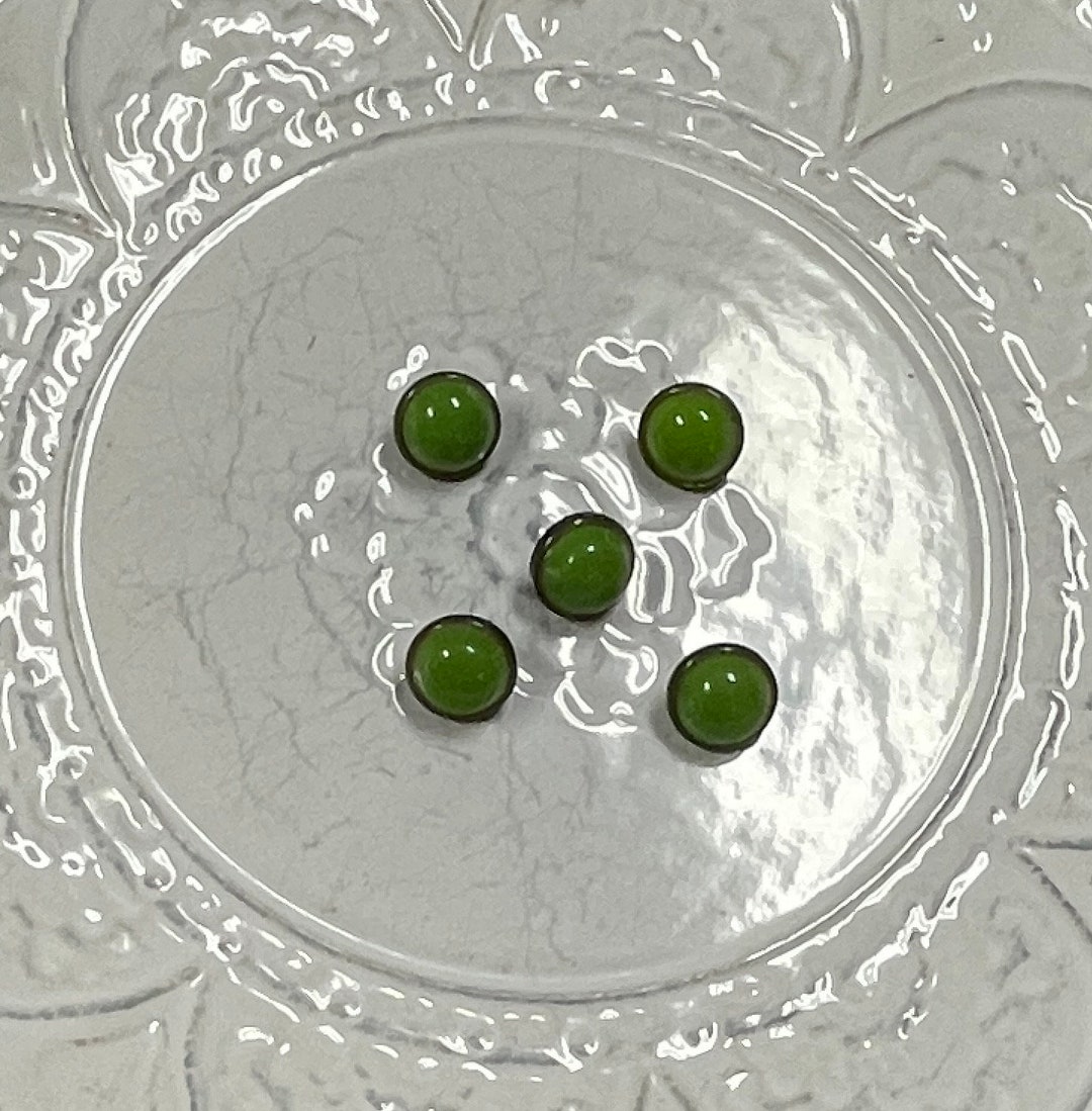 Vintage Green Loose Buttons - Etsy