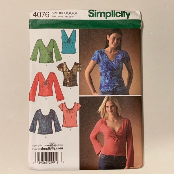 Pullover Top Pattern - Etsy