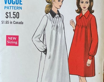 Vintage Small Maternity One Piece Dress Pattern, Butterick 5184, CUT - Etsy