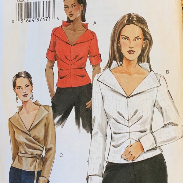 Vogue Blouse Pattern - Etsy