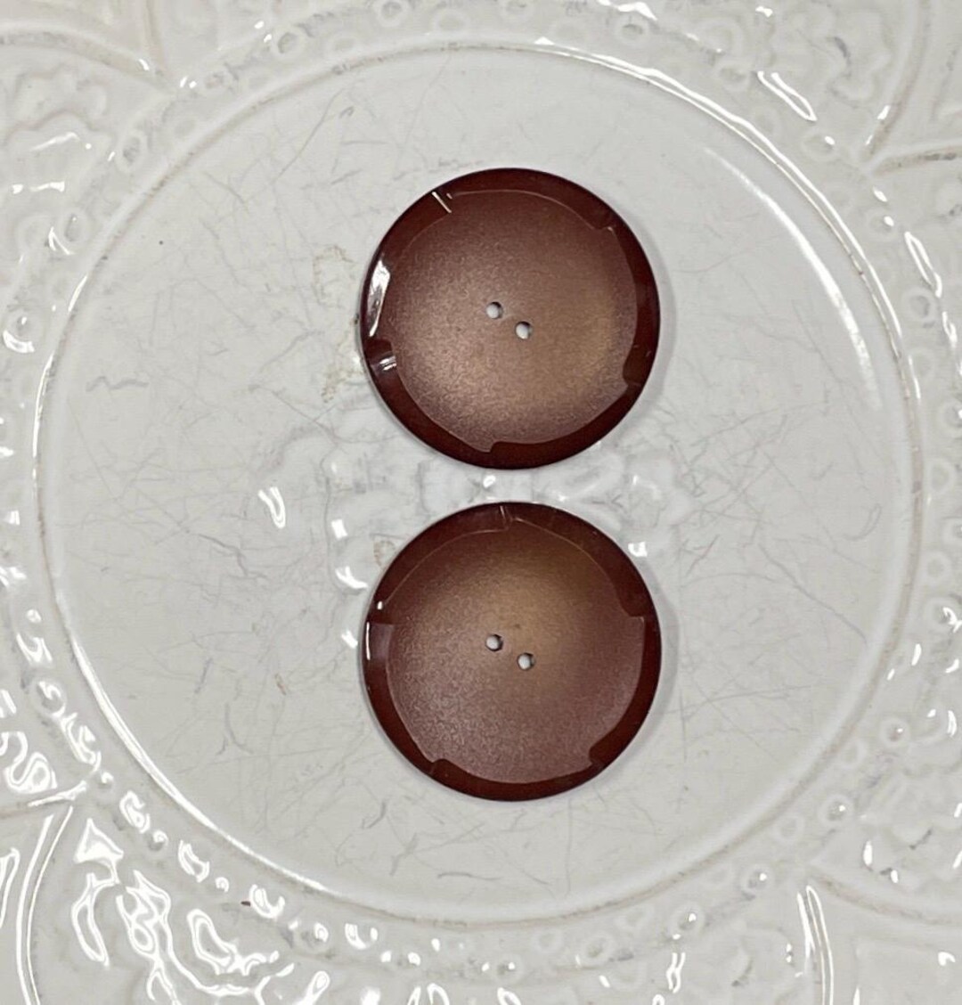 Vintage Loose Brown Buttons - Etsy