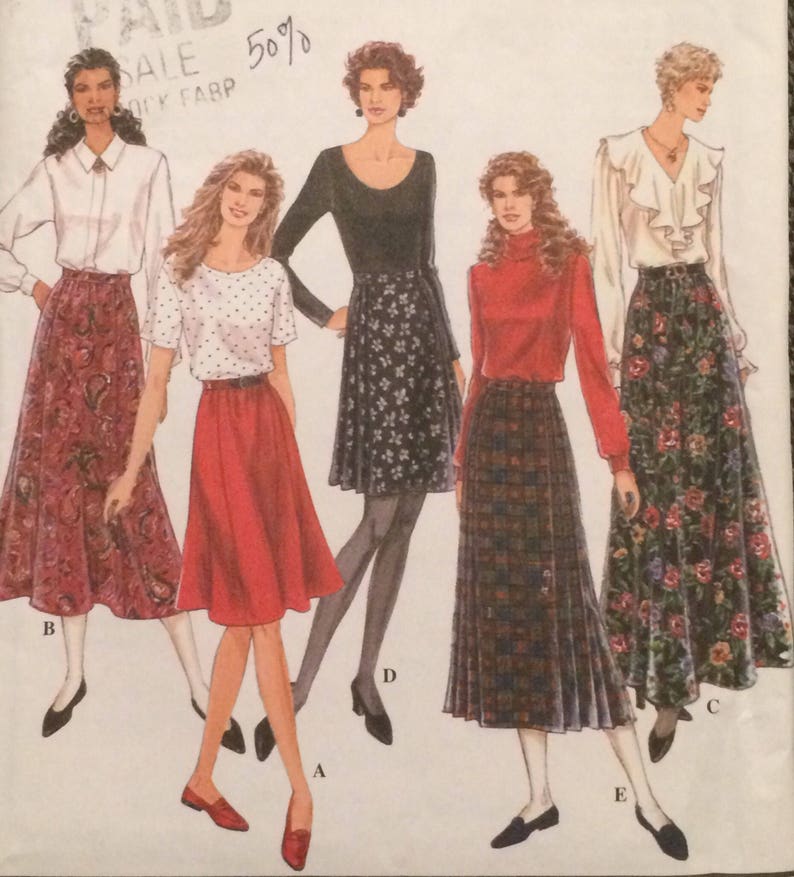 Misses Wrap and Gathered Skirt Pattern Simplicity 9150 UNCUT - Etsy