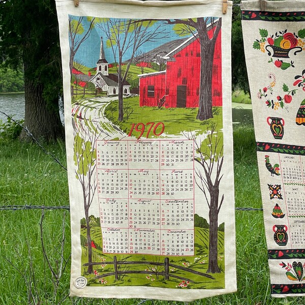 Tea Towel Calendar - Etsy