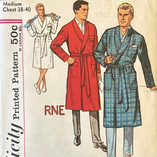 Mens Robe Pattern - Etsy