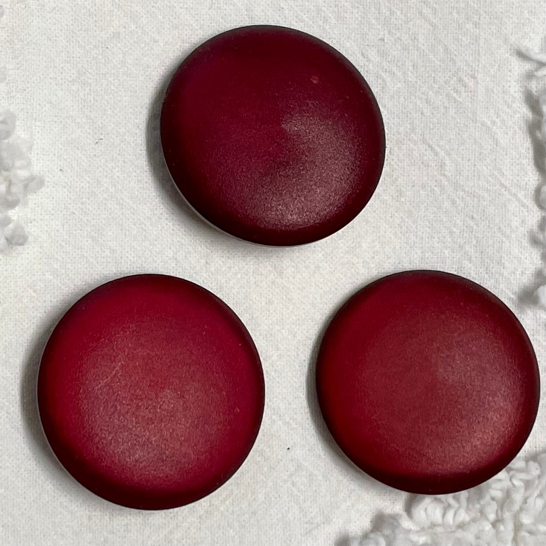 Vintage Red Loose Buttons - Etsy
