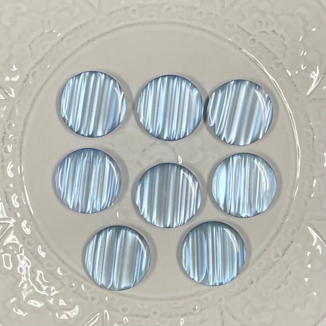 Vintage Light Blue Buttons - Etsy