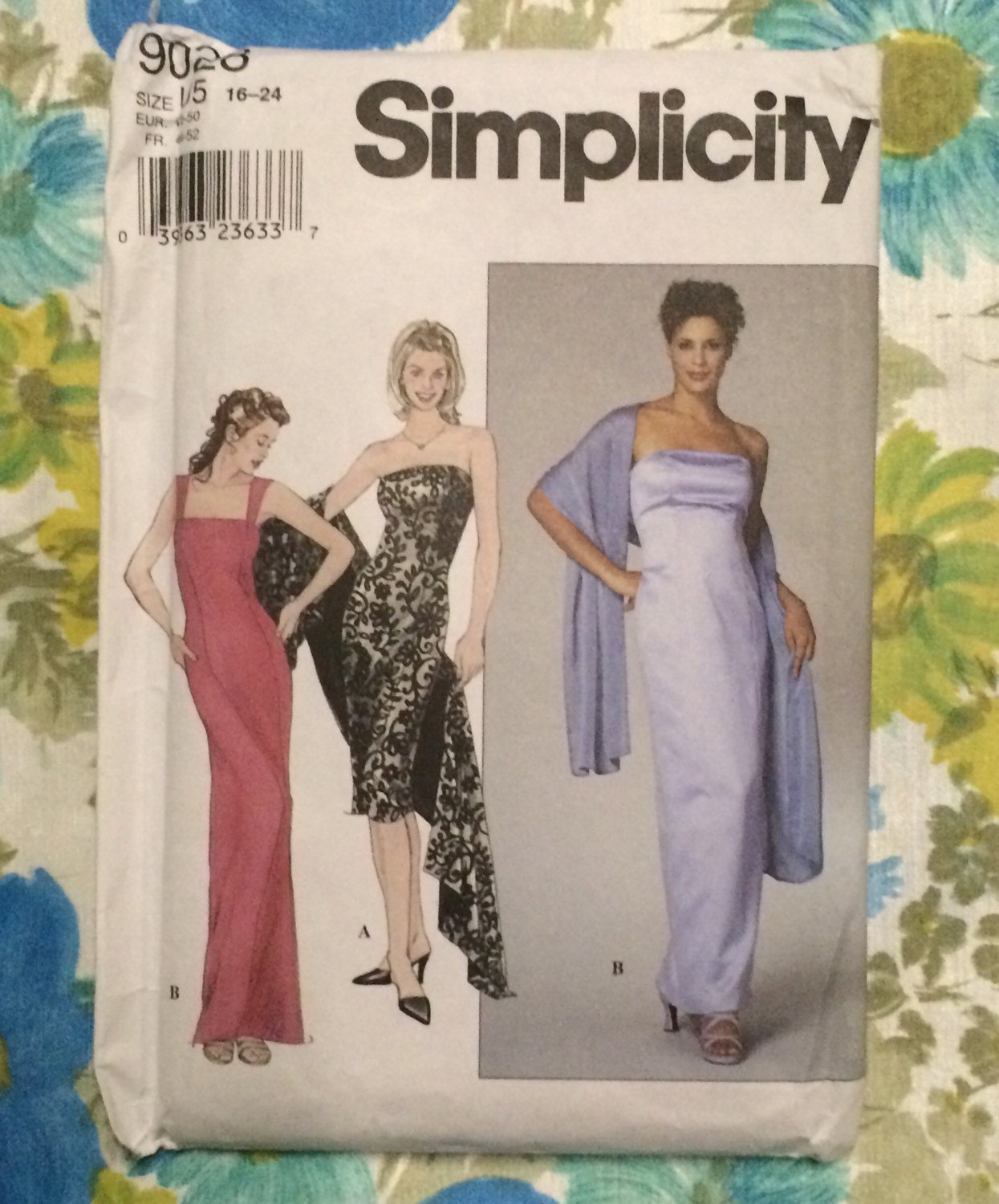 Special Occasion Dress Pattern Party Dress Dress and Shawl - Etsy UK