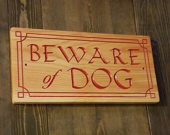 Keep out dog sign | Etsy