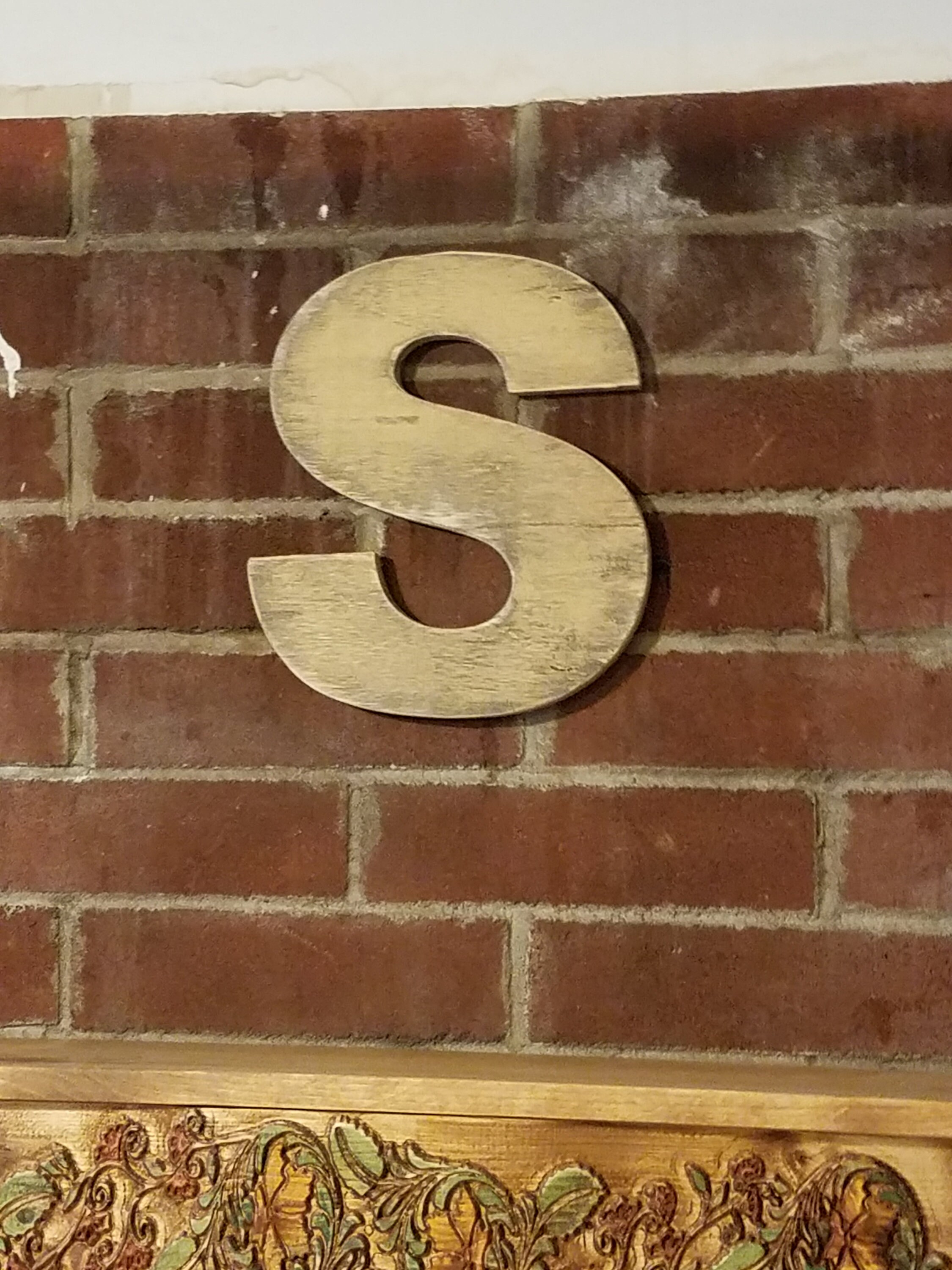 Wooden Letter Distressed Any Letter Many Colors 12 inch | Etsy