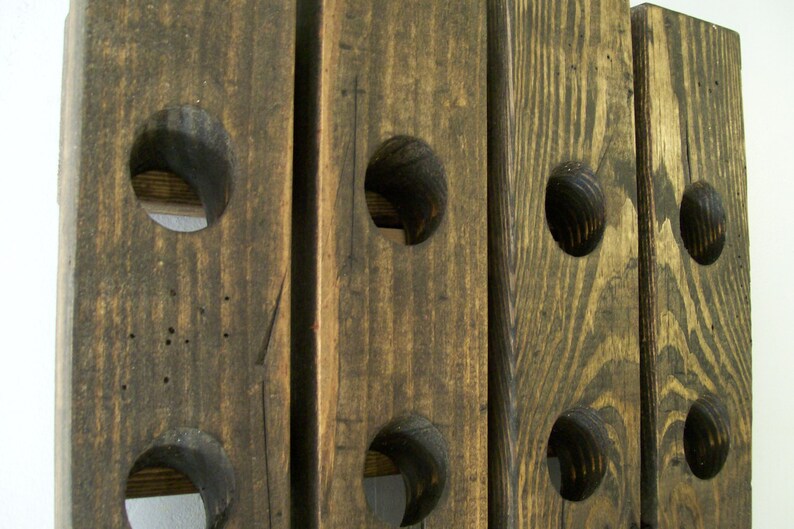 Riddling Board Wine Rack Distressed Wood - Etsy