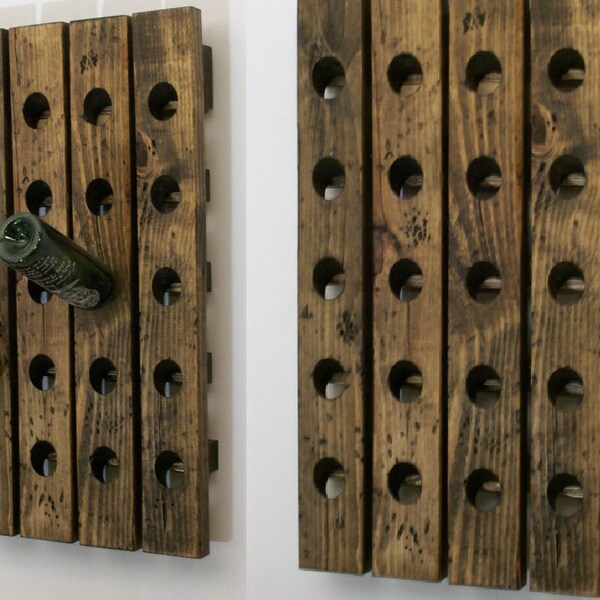 Wine Riddling Rack - Etsy