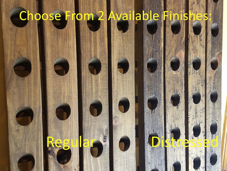 Wood Wine Riddling Rack Wall Mounted Riddling Rack 12 16 20 | Etsy