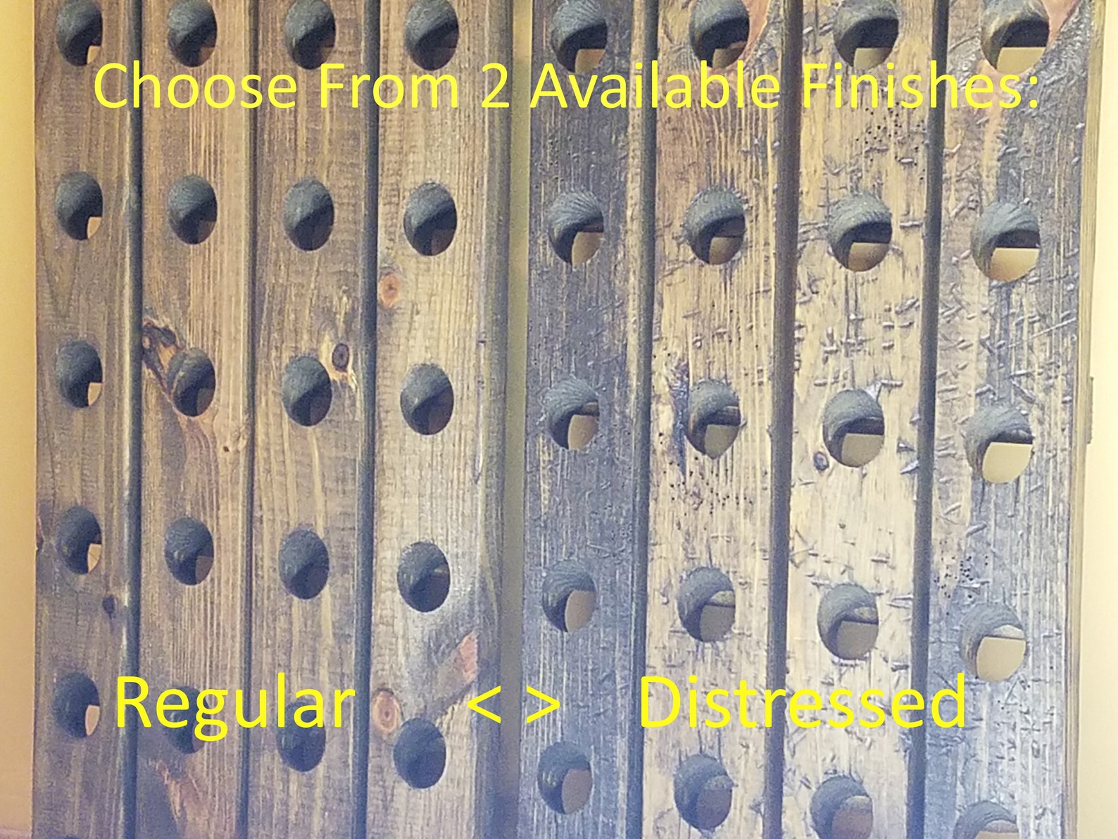 Wood Wine Riddling Rack Wall Mounted Riddling Rack 12 16 20 | Etsy