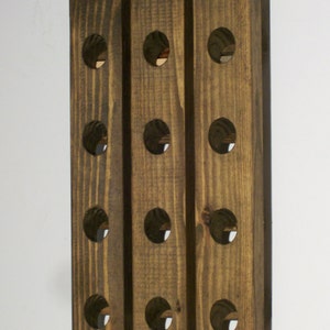 Wine Riddling Rack Wall Hanging Wine Rack - Etsy