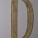 Initial Distressed Wood Letter D 12-inch Initial Choice of - Etsy