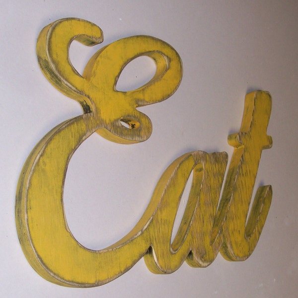 Eat Sign - Etsy