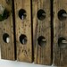 French Riddling Rack Distressed Wood Traditional Style - Etsy