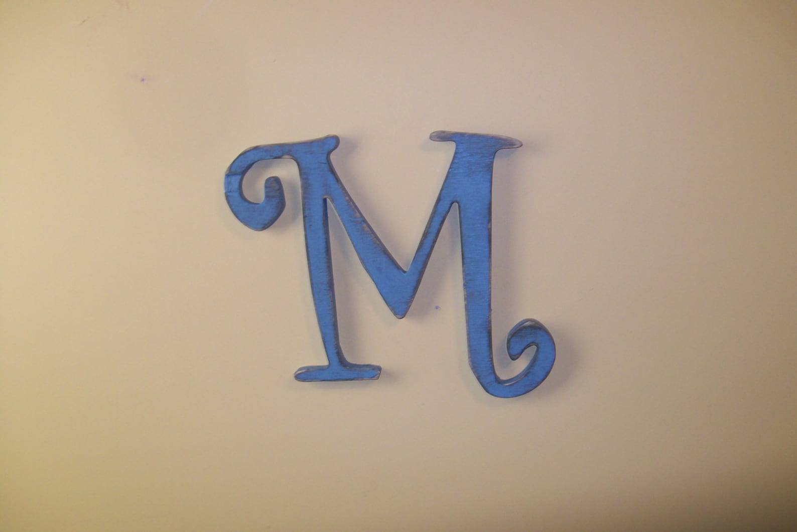 Fancy Wood Letter M Distressed 12 Inch Rustic Wall Decor Choice of ...