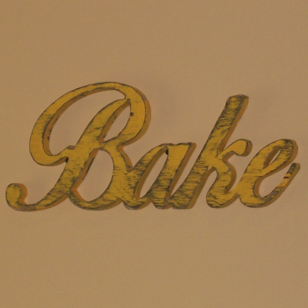 Bake Sign - Etsy